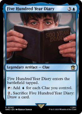 [042]【EN】500年日記/Five Hundred Year Diary【WHO】[R][青] – TCG専門店 CANTRIP
