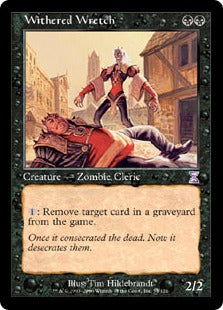 [054]【EN】【FOIL】 旧枠 萎縮した卑劣漢/Withered Wretch【TSB】[R][黒] – TCG専門店 CANTRIP